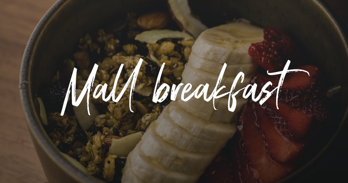 Breakfast Menu - distinto. be different.